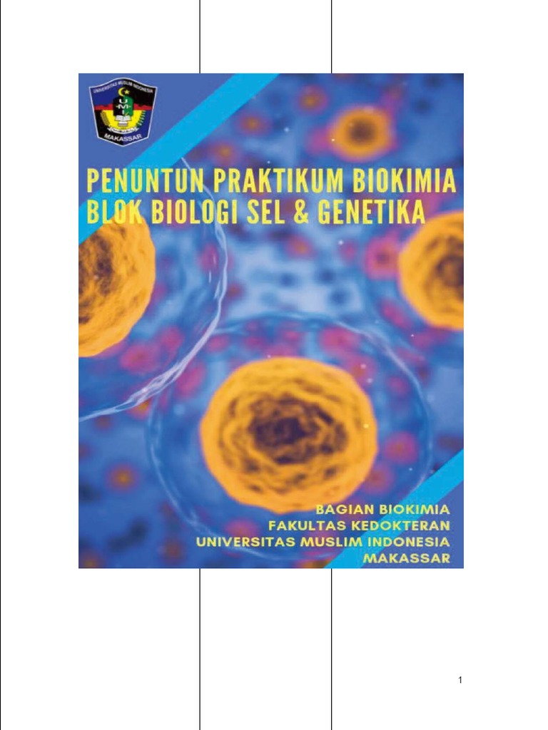 Penuntun Praktikum Biokimia Biologi Sel - 2021 | PDF