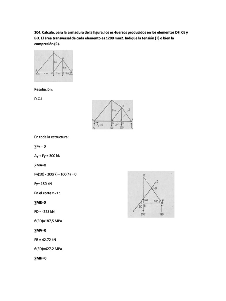Resis Problemas 1 | PDF | Tornillo | Remache