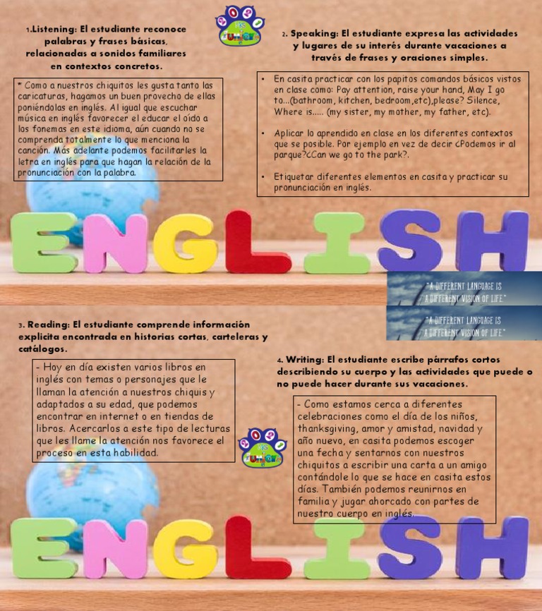 English First | PDF | Idioma en Inglés | Cognición
