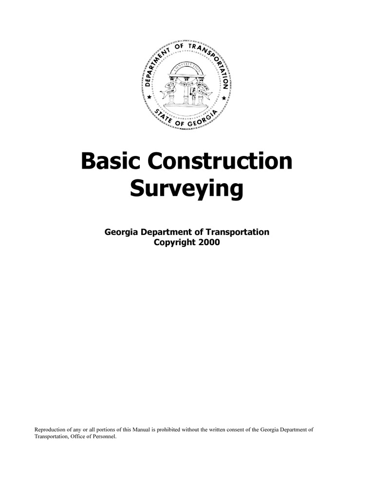 Basic Construction Surveying | PDF