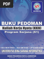 Pedoman PKL UBSI 2021 (Reguler) OK | PDF