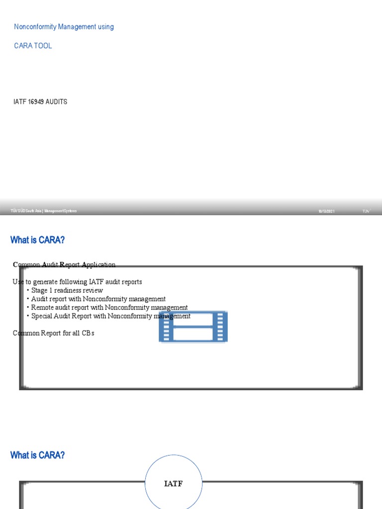 NC Cara Tool | PDF | Audit | Auditor's Report