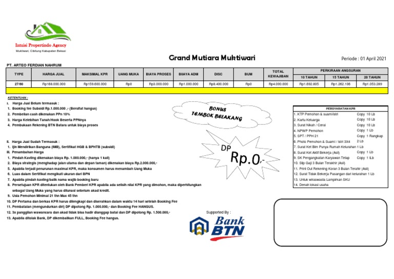 Price List GMM | PDF