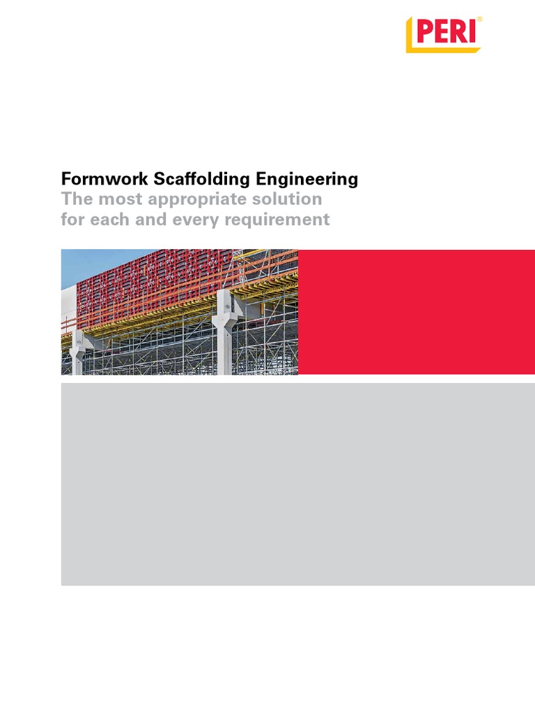 Peri Formwork Scaffolding Engineering Compress | PDF | Scaffolding | Stairs