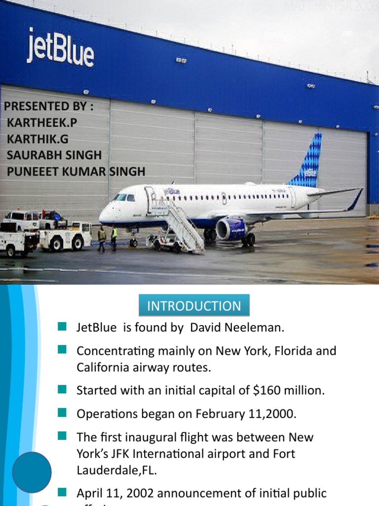 JetBlue Airlines: Innovative Strategies & SWOT Analysis | PDF