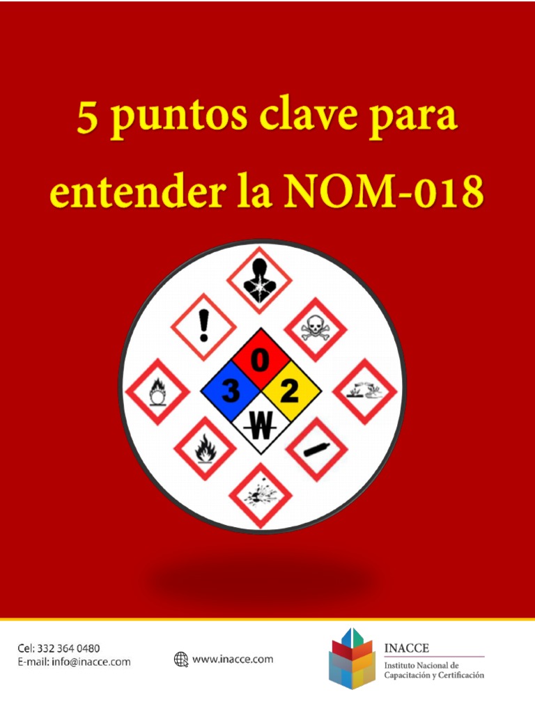 Actualización NOM 018 STPS 2015 | PDF