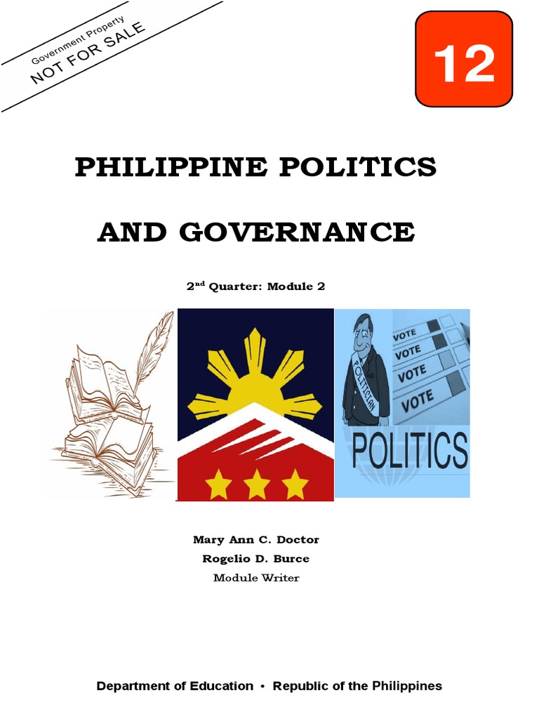 Philippine Politics and Governance Q2 Week 2 | PDF | Government | Policy