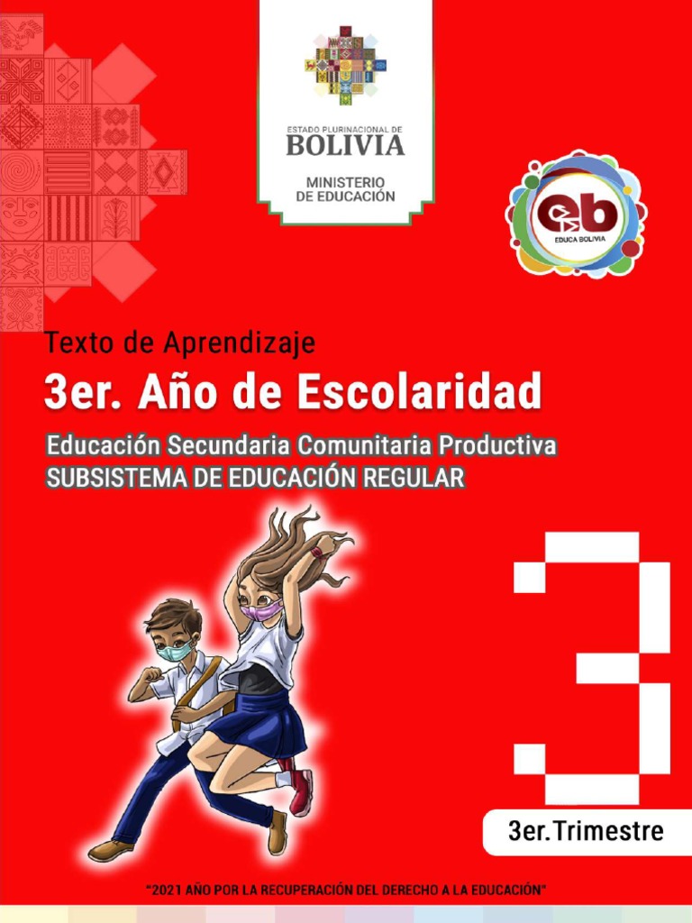 Tercero de Secundaria 3er Trimestre Completo Todas Las Areas | PDF ...