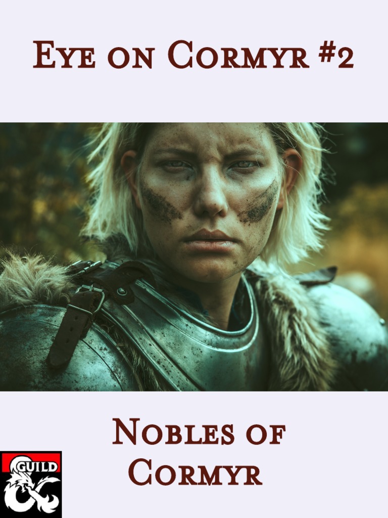 Eye On Cormyr 2 Nobles of Cormyr | PDF | Baron | Wizards Of The Coast
