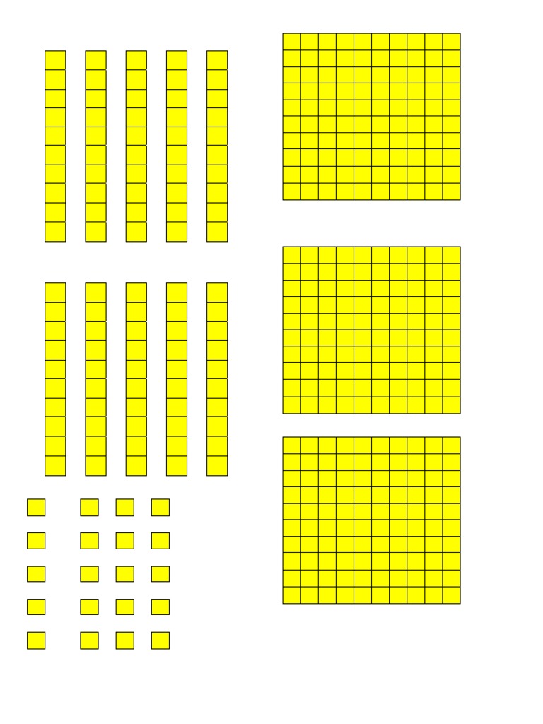 Bloques Multibase Unidades Decenas y Centenas 2 Basico | PDF Bloques Multibase Unidades Decenas y Centenas 2 Basico | PDF