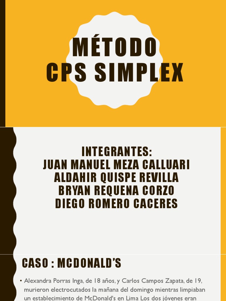 Método Cps Simplex | PDF
