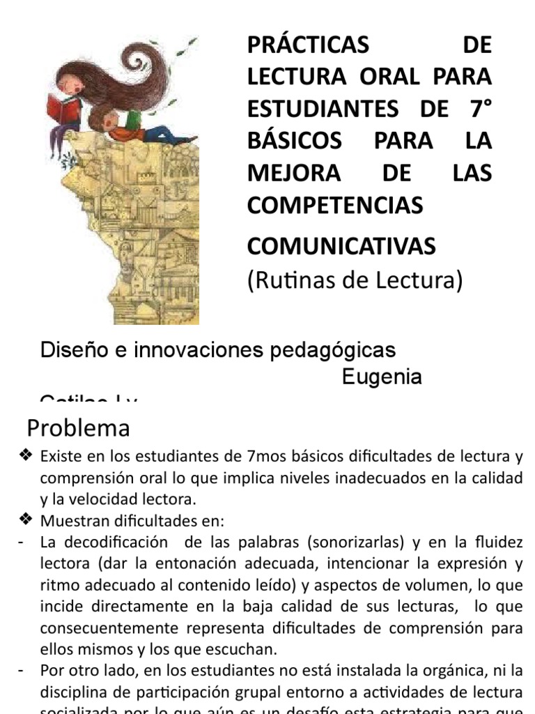 Mejora de Lectura Oral en 7° Básicos | PDF | Ciencia cognitiva ...