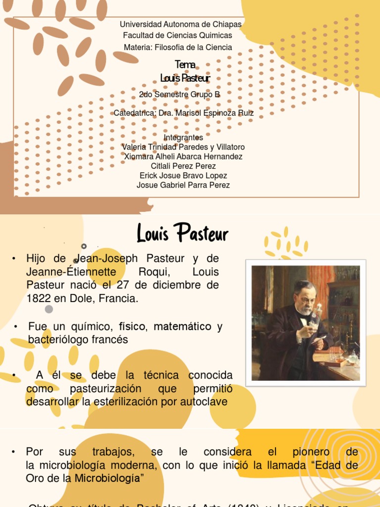 Louis Pasteur | PDF | Luis Pasteur | Microorganismo