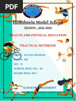 Yoga Project Class 12 Cbse | PDF | Hatha Yoga | Yoga