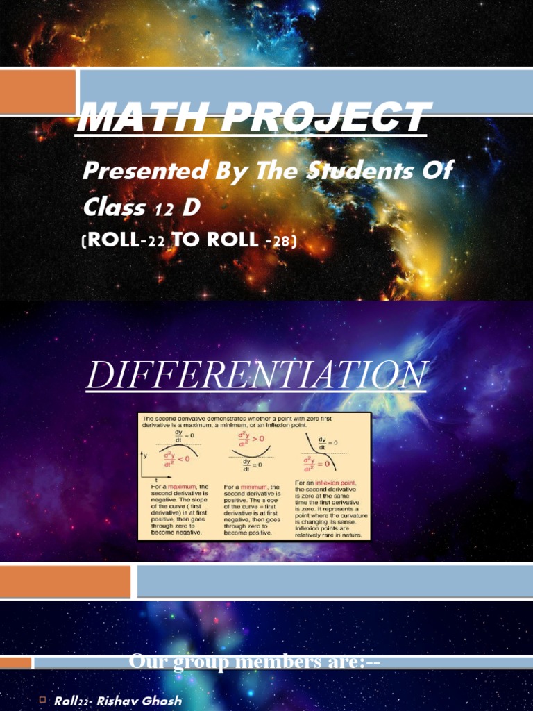 Maths Investigatory Project Class 12 | Download Free PDF | Derivative ...