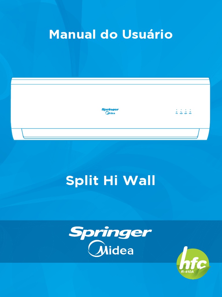 Manual Do Usuario Springer Midea AirVolution | PDF | Ar condicionado ...
