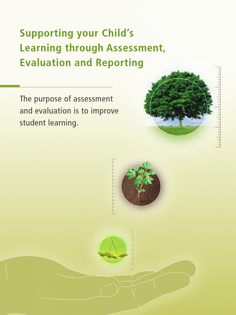 Supporting Your Child's Learning Through Assessment, Evaluation and ...