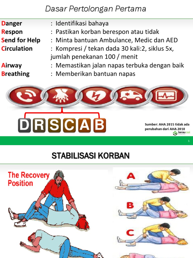 Dasar-Dasar Pertolongan Pertama Pada Kecelakaan | PDF