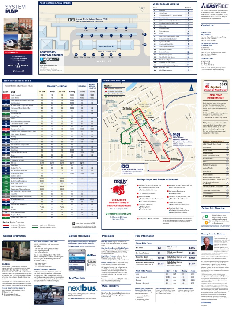 W System-Map 0519 | PDF | Transport | Public Transport