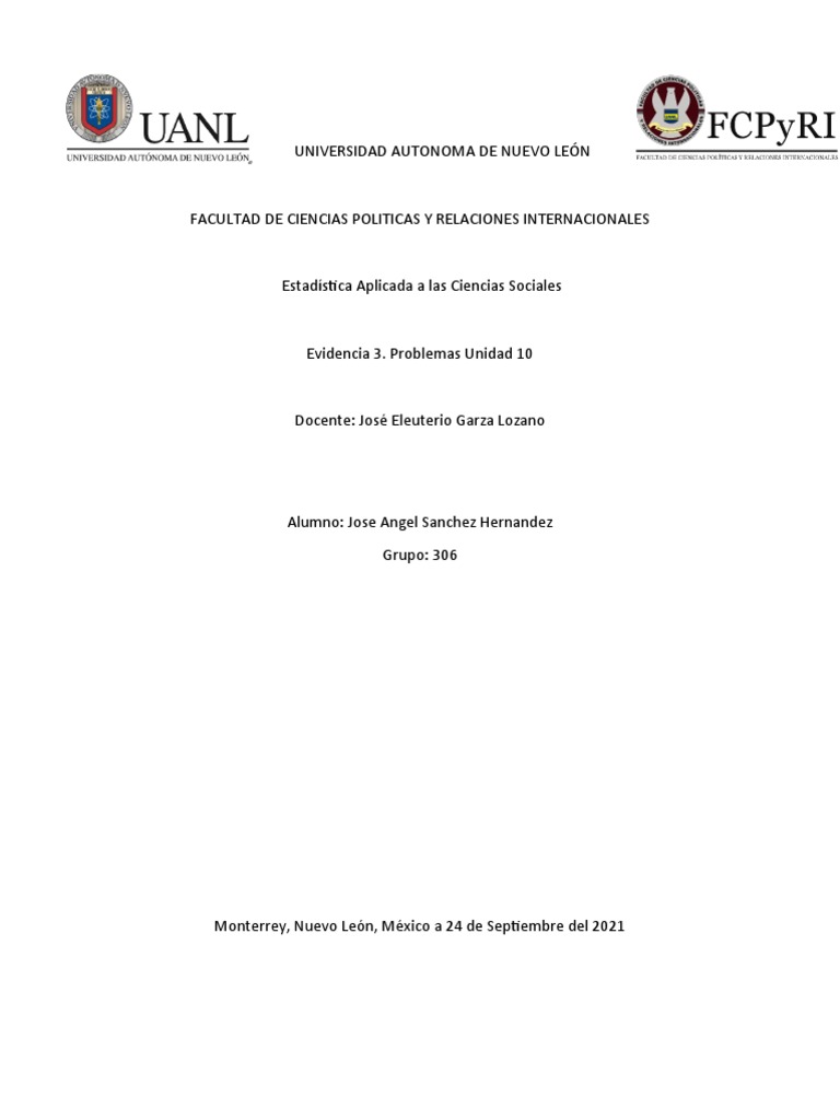 Evidencia 3 EACS | PDF | Desviación Estándar | Estadísticas