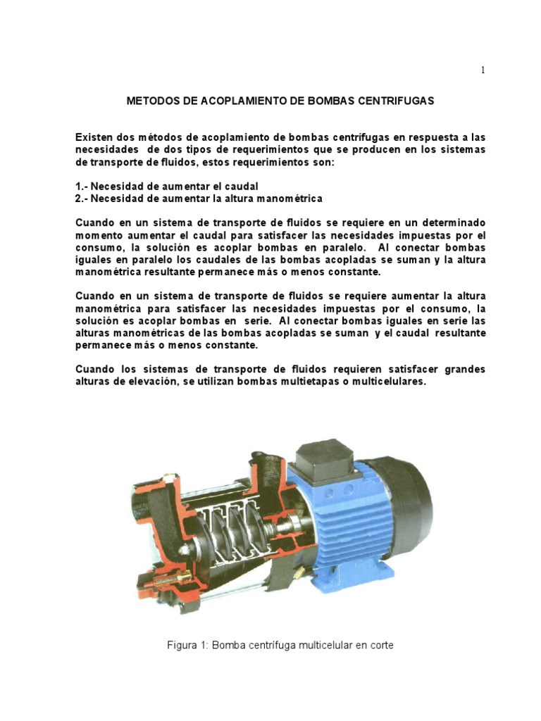 ACOPLAMIENTO DE BOMBAS | Curva | Bomba | Prueba gratuita de 30 días ...