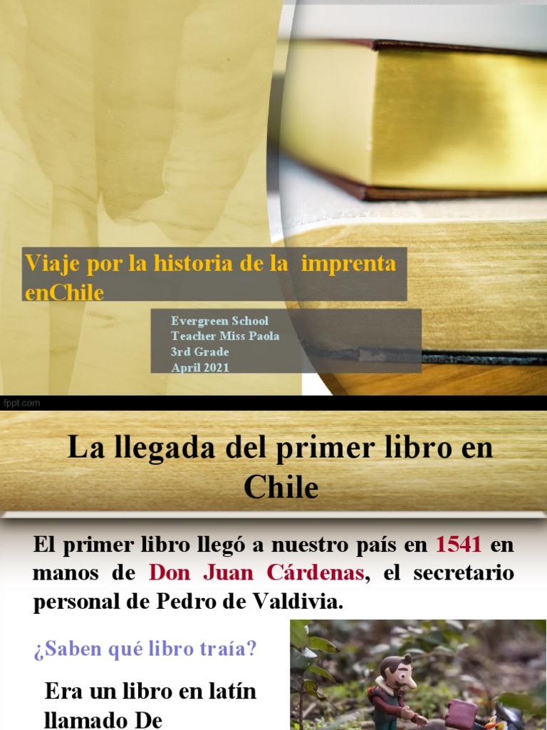 Día Del Libro PPT HISTORIA | PDF