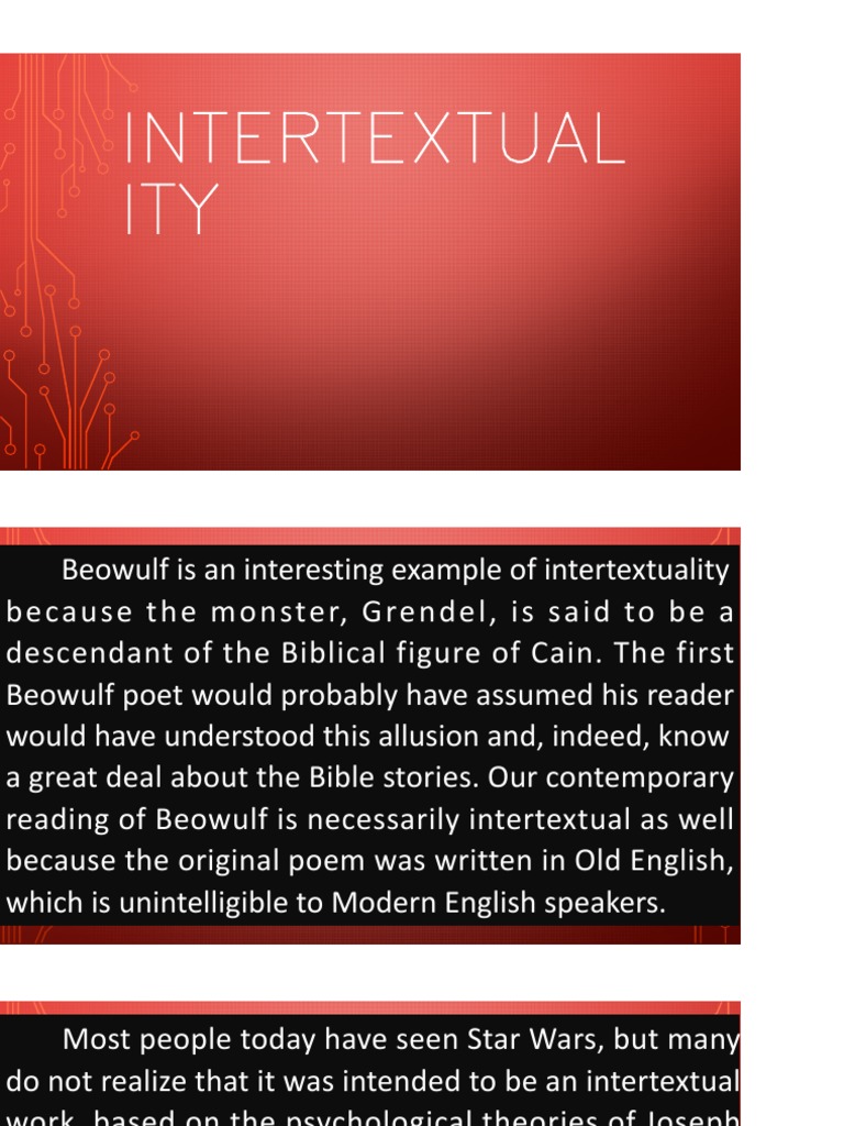 Hypertext and Itertext2 | PDF | Intertextuality