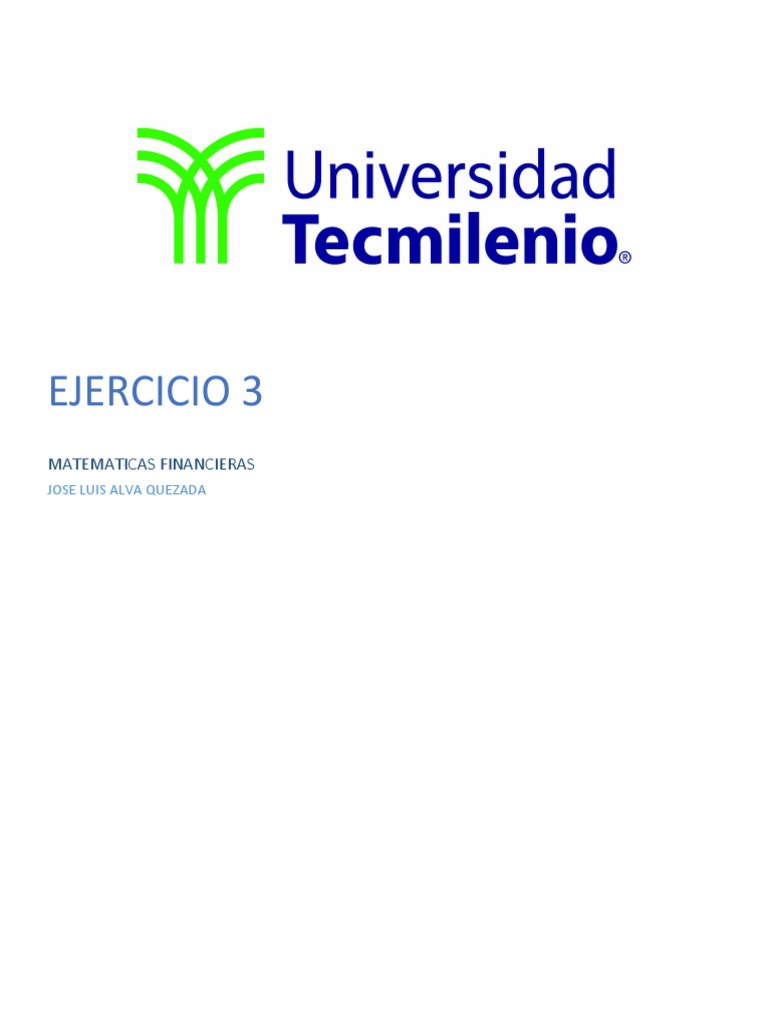 Ej3 Matefinanc | PDF