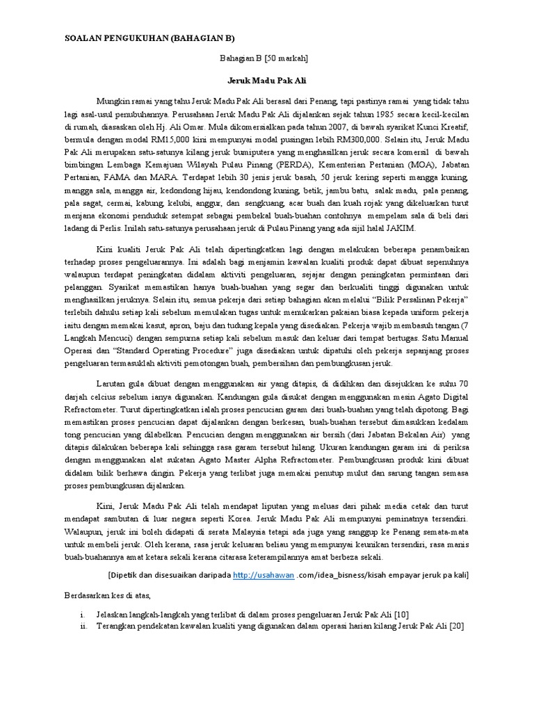 Latihan Pengukuhan S1 BHG B | PDF