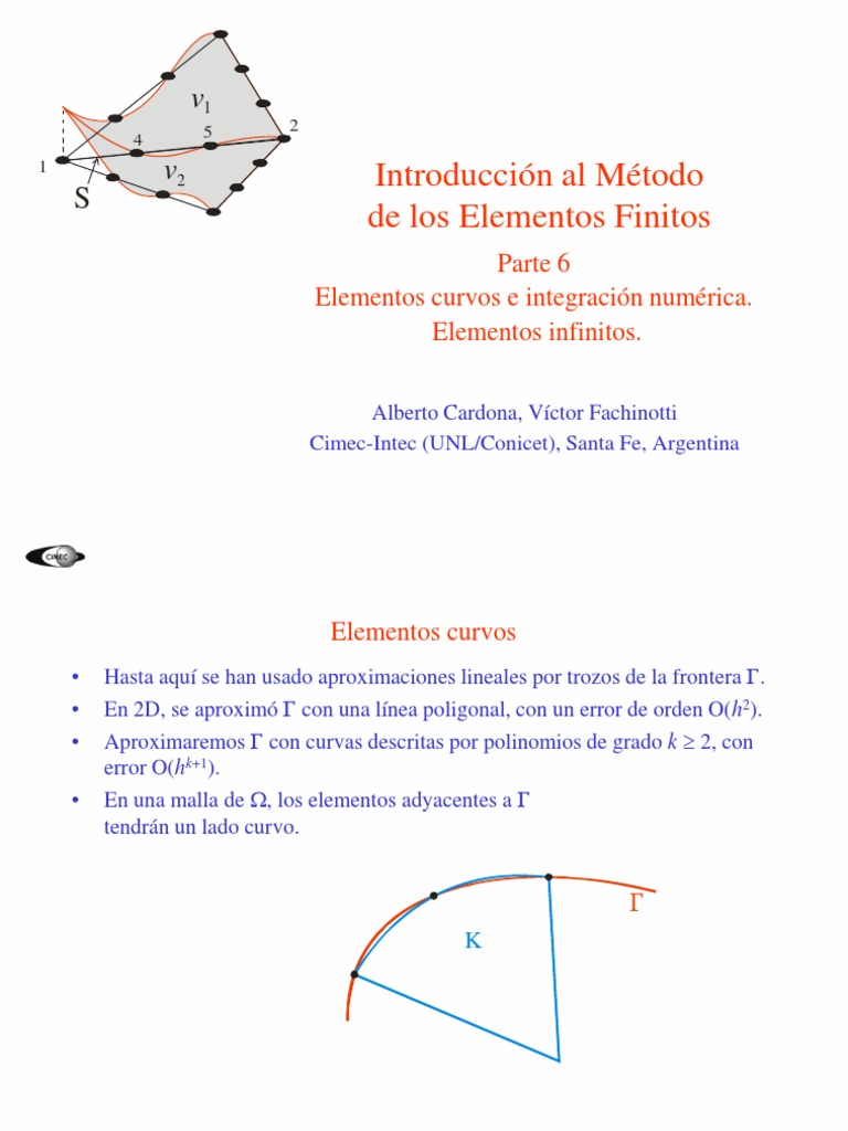 Curso - Metodo de Elementos Finitos | PDF | Integral | Método de ...