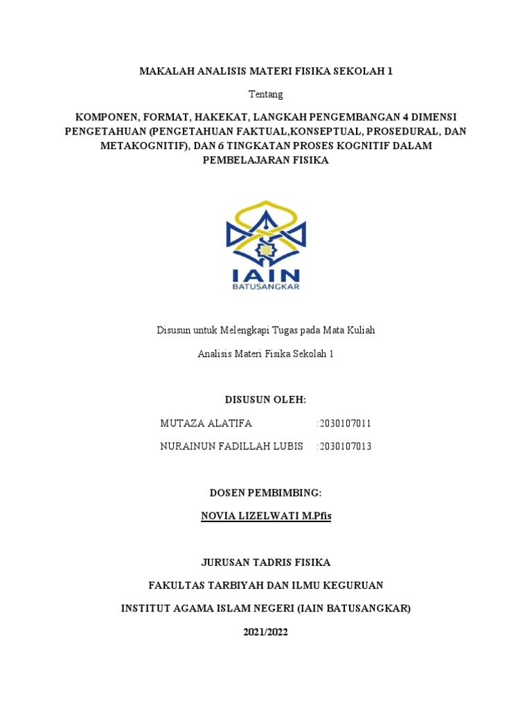 Makalah Amfs 1 Kelompok 3 | PDF | Ilmu Sosial