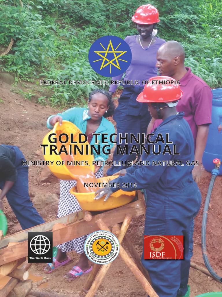 Gold Training Manual for Artisanal Miners | PDF | Rock (Geology ...
