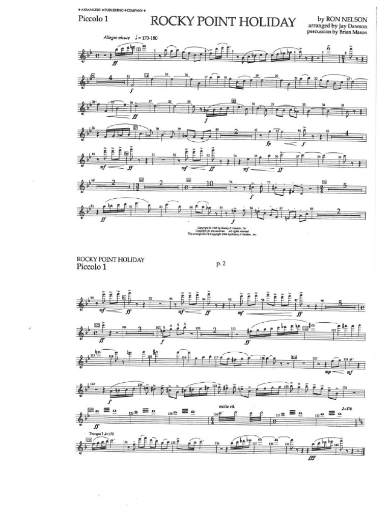 Rocky Point Holiday Parts | PDF