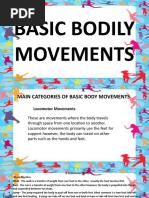 Locomotor and Non Locomotor Movements | PDF