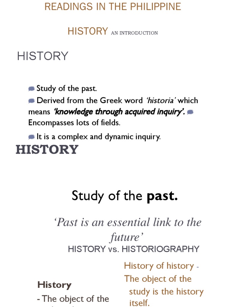 1 - Introduction To History | PDF | Primary Sources | Historian
