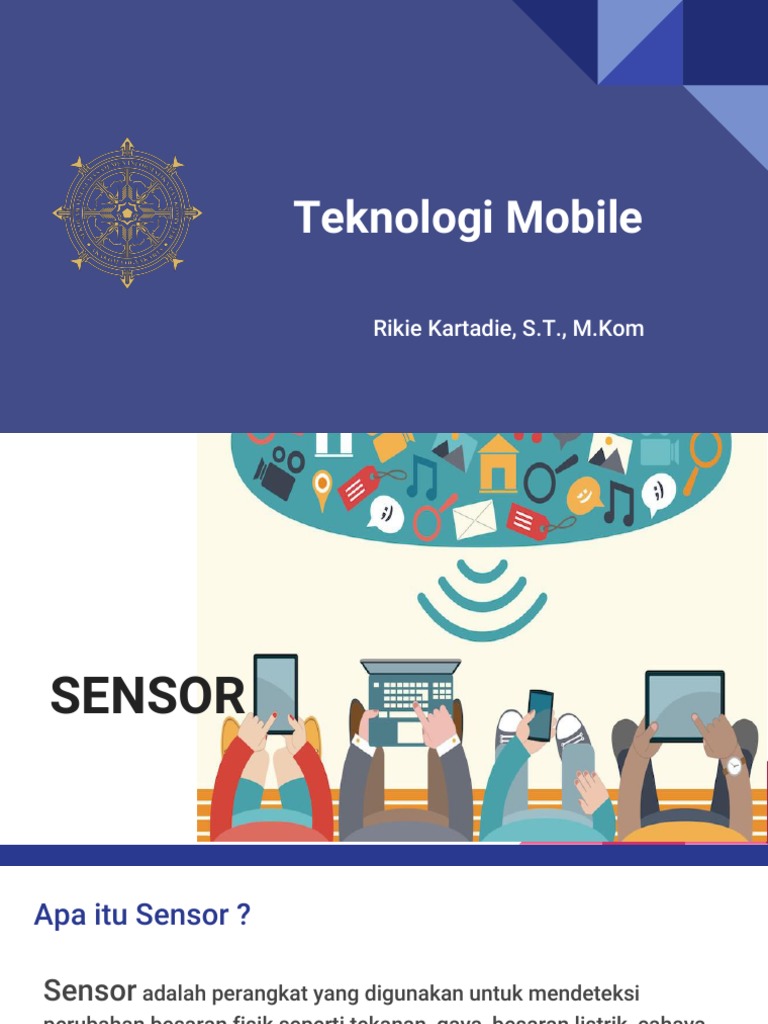 Teknologi-Mobile P3 Sensor | PDF | Komputer | Teknologi & Rekayasa