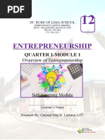 Entrep12 q1 m1 Introduction-To-Entrepreneurship | PDF ...