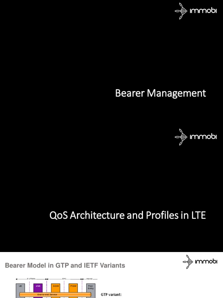 04 - 4G - Parameter - Bearer Management | PDF | Quality Of Service | Ip Multimedia Subsystem
