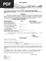DepEd Adopt-a-School Program (ASP) Deed of Donation and Deed of ...