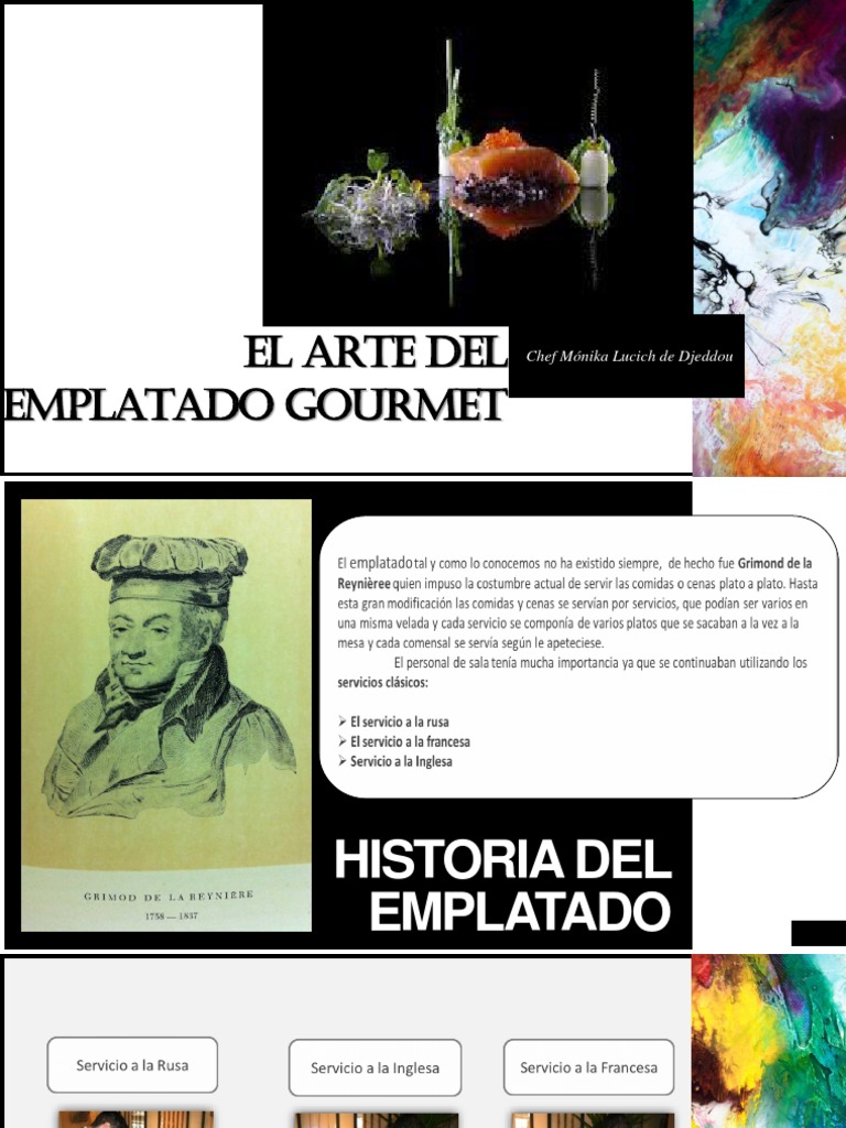 El Arte de Emplatar | PDF | Color | Alimentos