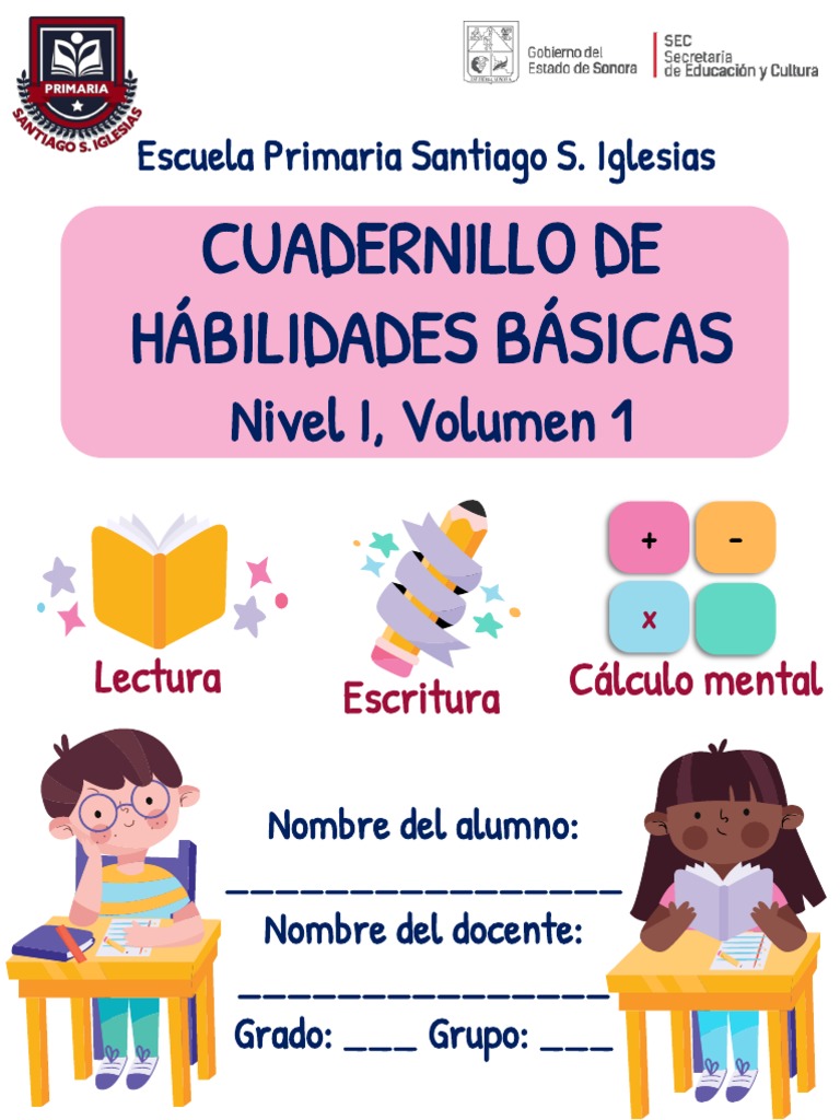 Cuadernillo Habilidades Básicas 1º | PDF | Educación primaria