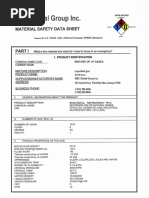 MSDS for Compressed Hydrogen Gas | PDF | Hydrogen | Gases