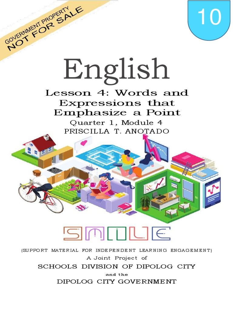 English: Lesson 4: Words and Expressions That Emphasize A Point | PDF ...