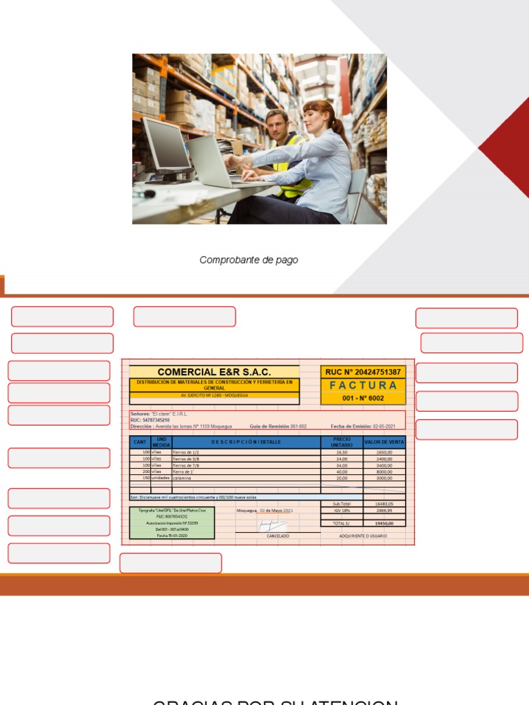 Partes de La Factura | PDF