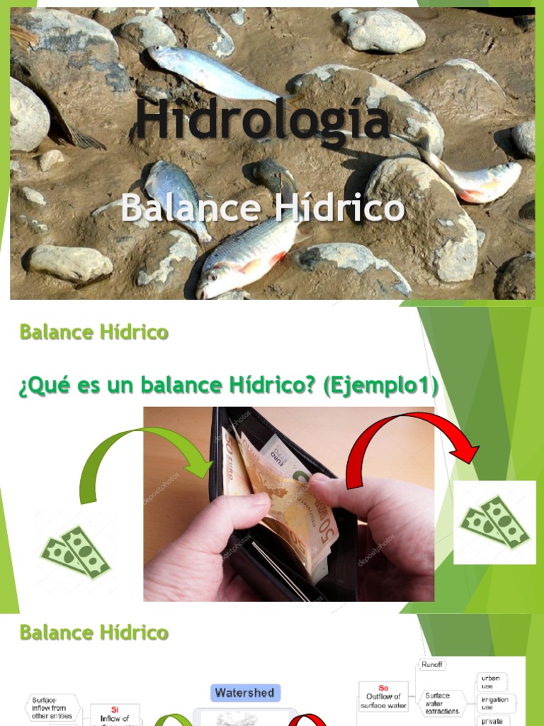 Hidrologia Presentación 3 Balance Hidrico | PDF | Lluvia | Agua