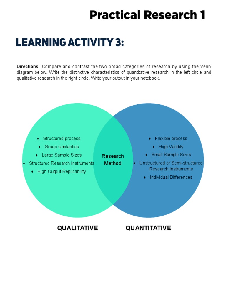 Quali Vs Quanti | PDF