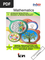 Lesson Plan Grade 4 Mathematics | PDF | Multiplication | Cognition