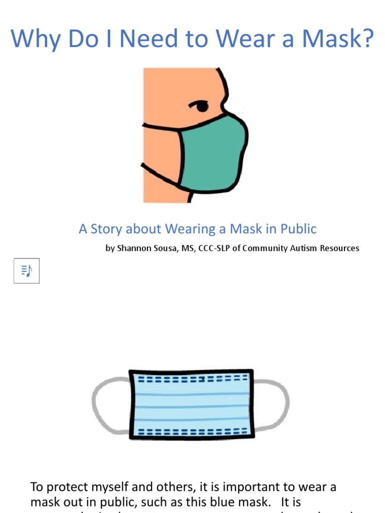Why Do I Need To Wear A Mask?: A Story About Wearing A Mask in Public ...
