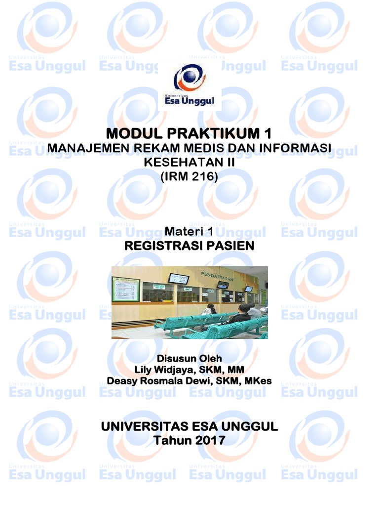 Modul Praktikum Rekam Medis | PDF | Pengembangan Diri | Sains & Matematika