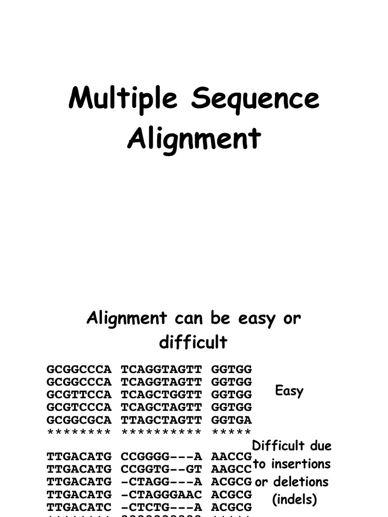 Alignments Jmcinerney | PDF | Sequence Alignment | Phylogenetics
